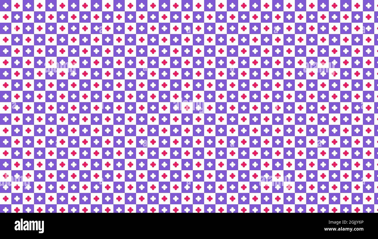 Seamless squares and plus patterns hi-res stock photography and images ...