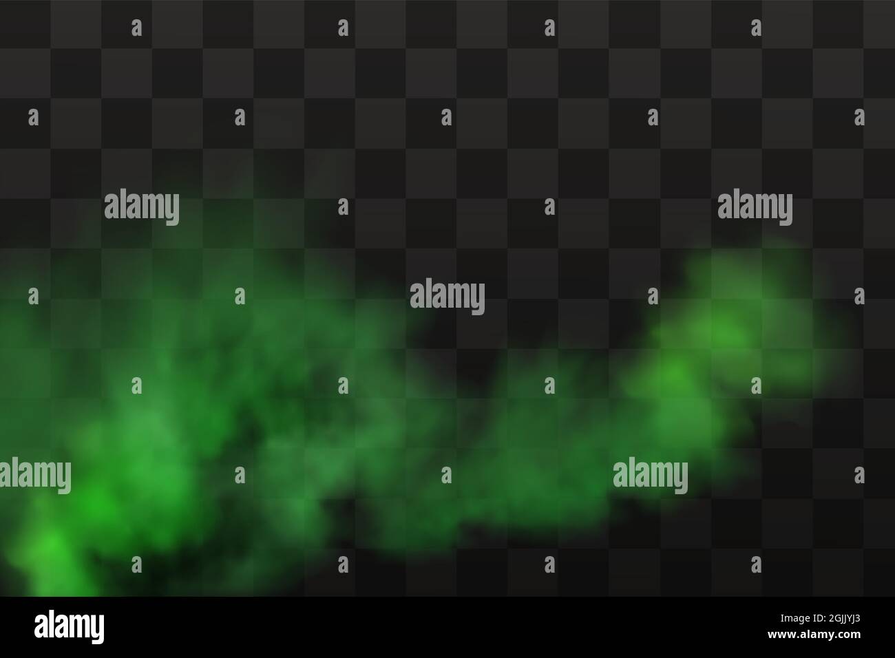 Vector realistic set of stench breath or sweat odor isolated on ...