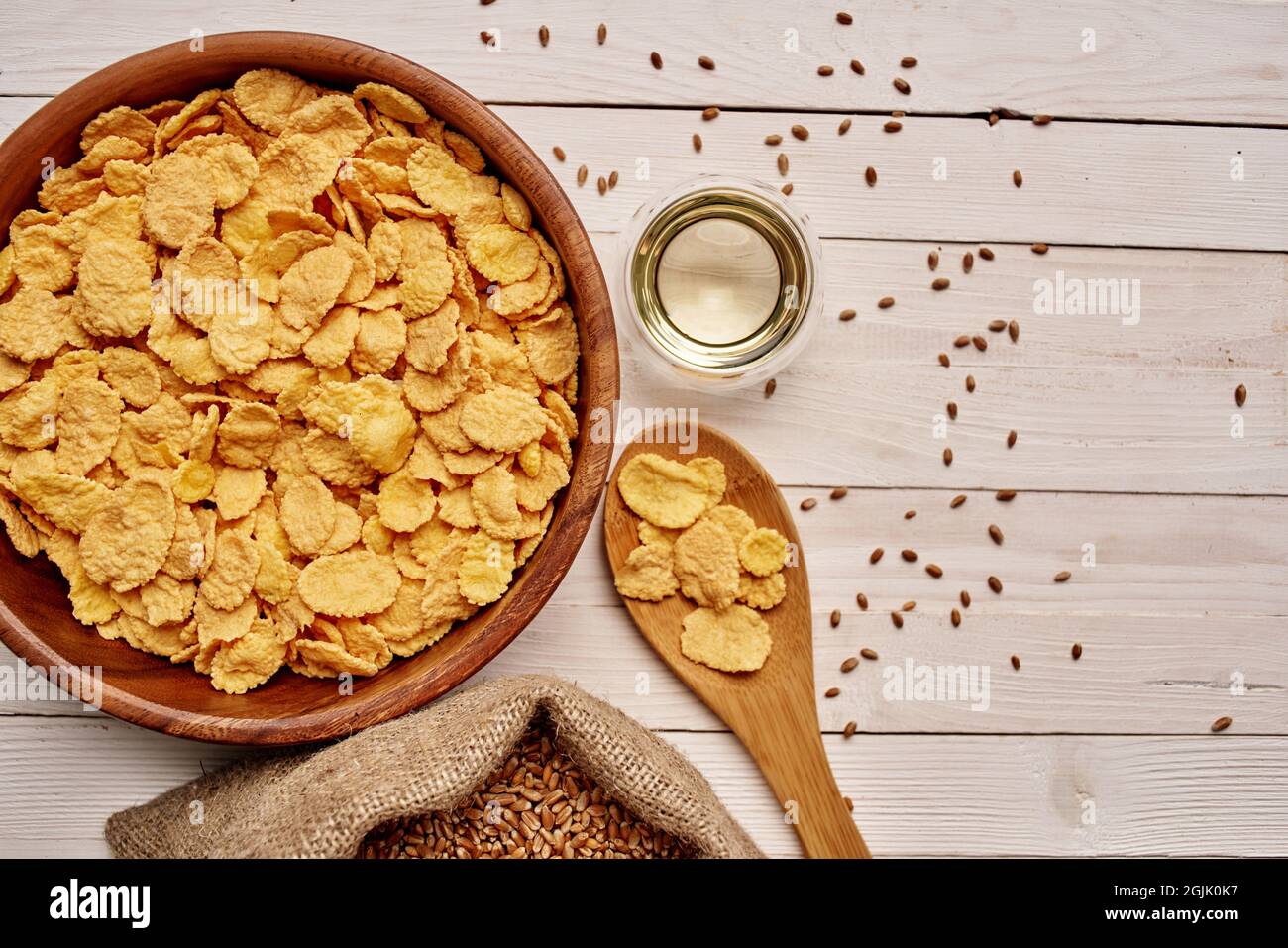 cereal Cooking muesli morning snack close-up Stock Photo - Alamy