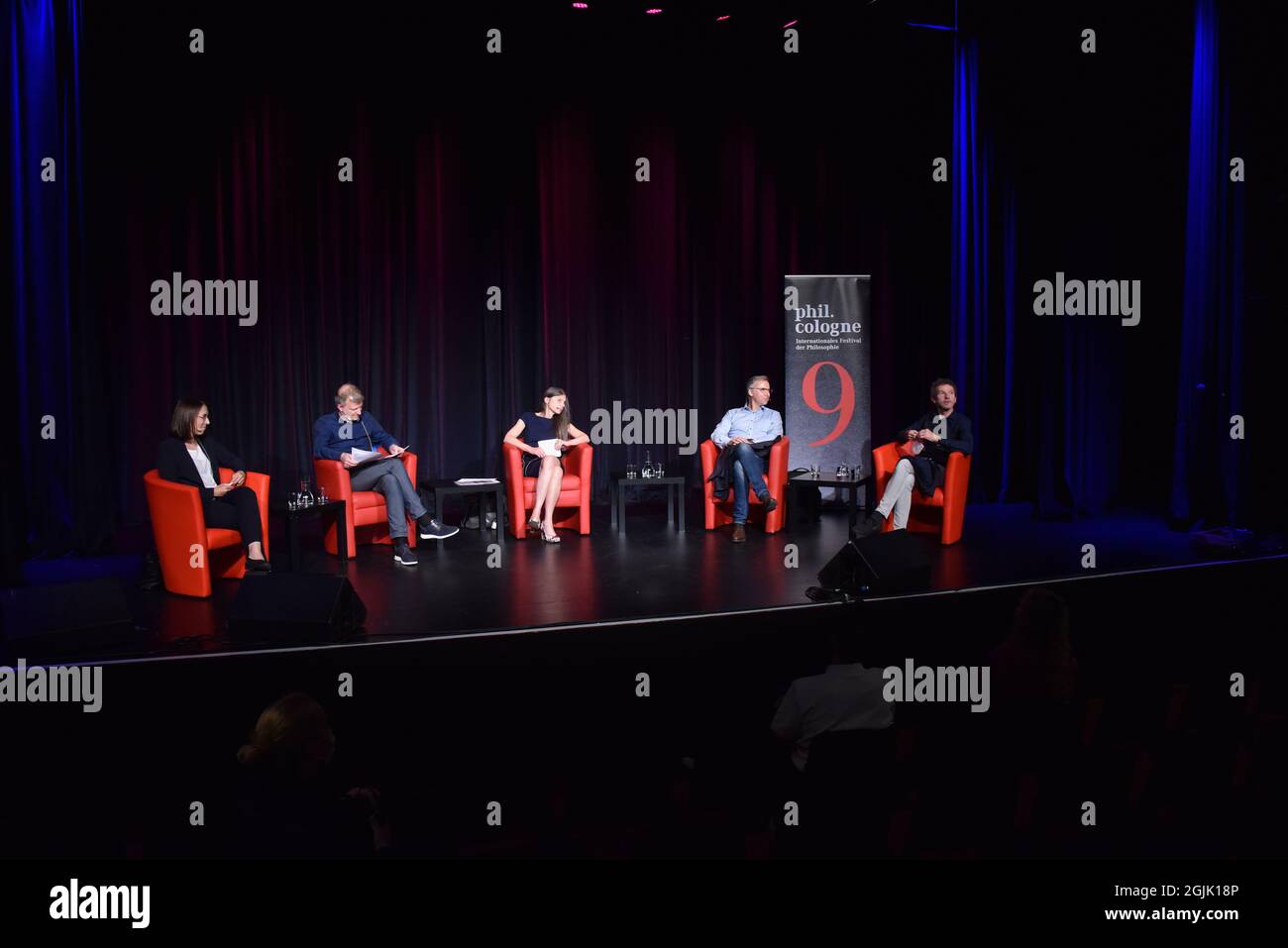 Cologne, Germany. 08th Sep, 2021. Doris Reisinger, l-r, Thomas ...