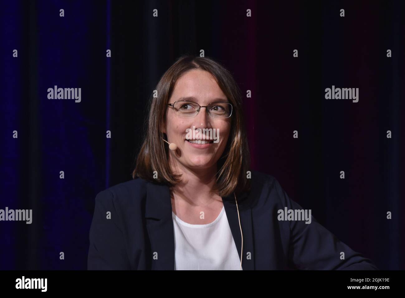 Cologne, Germany. 08th Sep, 2021. Author and theologian Doris Reisinger ...