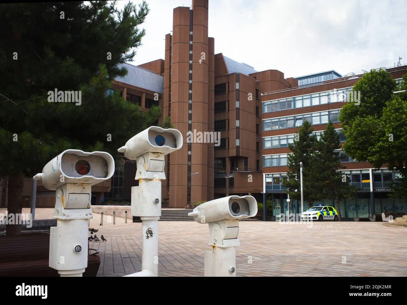 The Hummingbird Clock installation by Lawrence Abu Hamdan in Derby ...