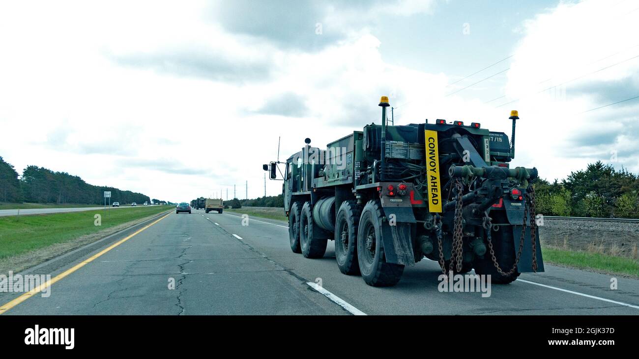 Army truck sign convoy ahead freeway travel maneuvers military hi-res ...