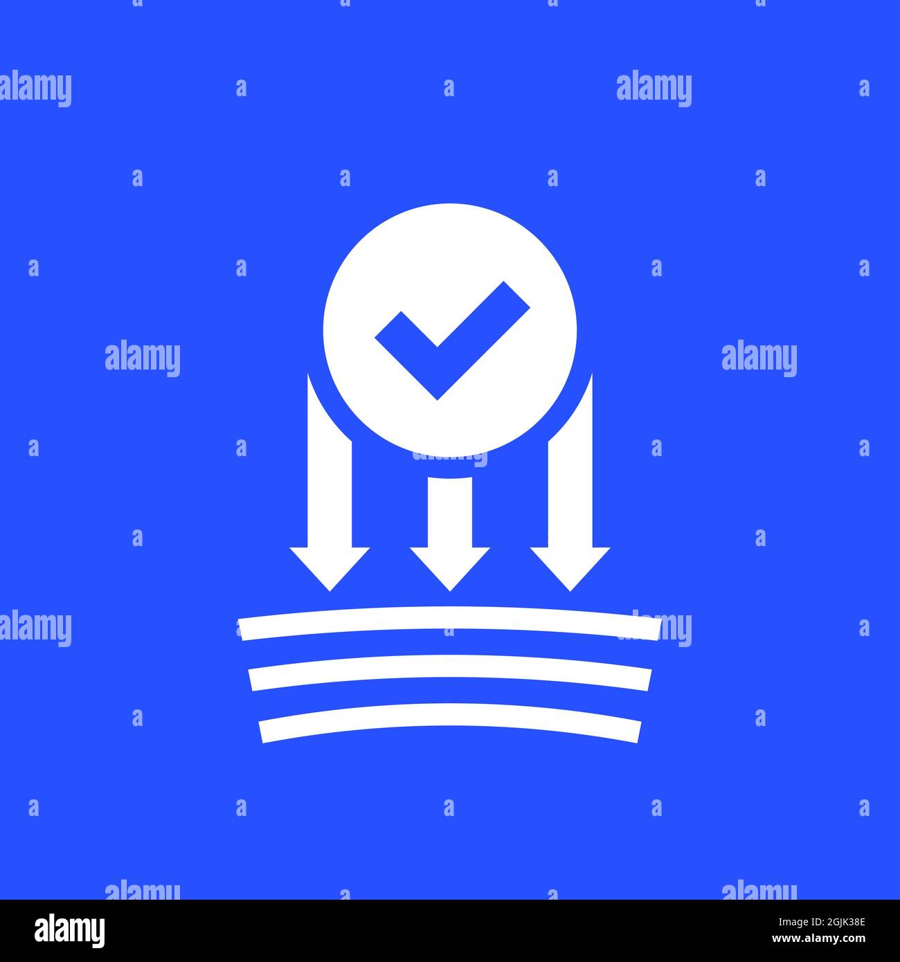 Surface tension with a Stock Vector Images - Alamy