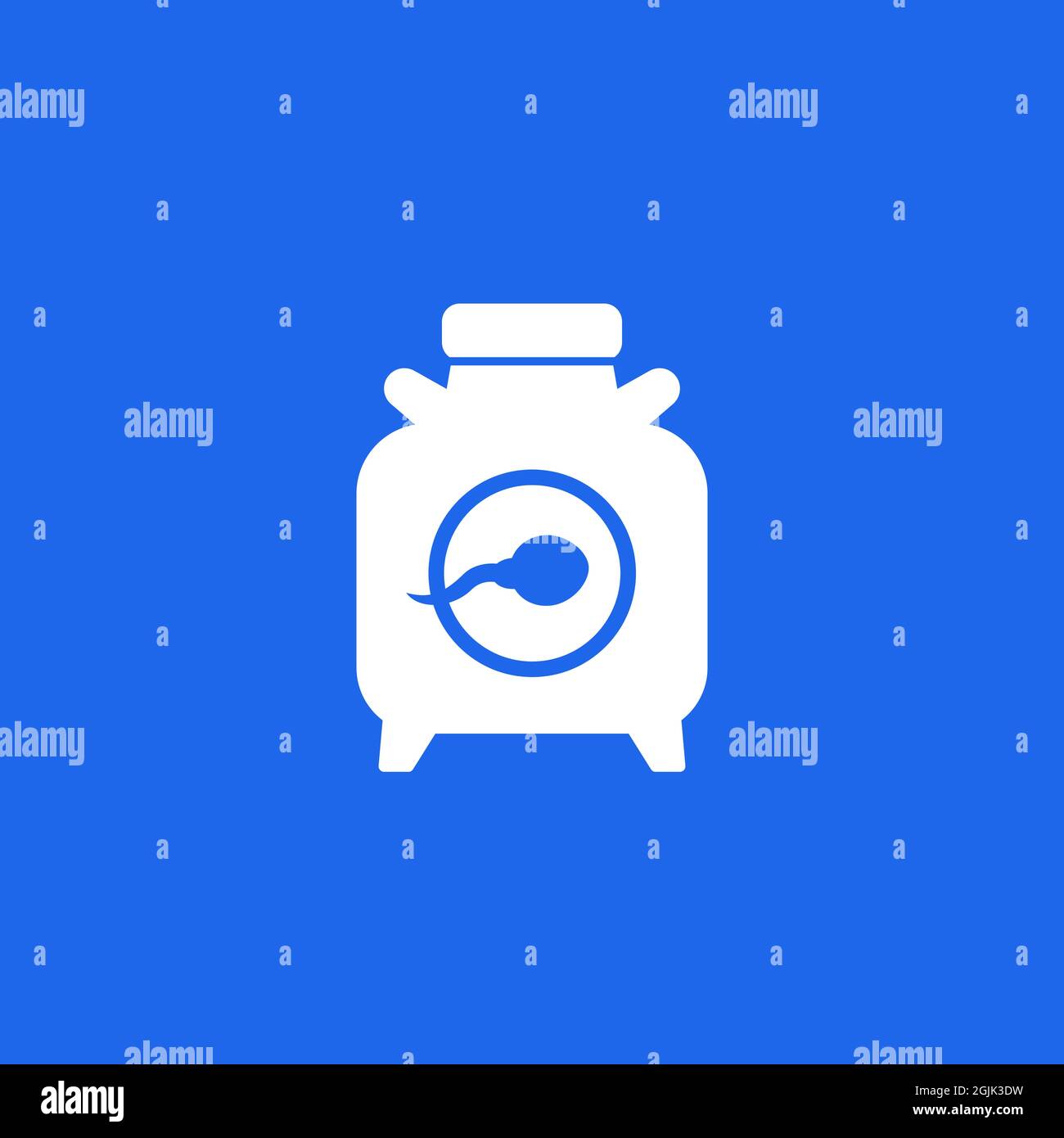 sperm bank or cryobank icon, vector sign Stock Vector Image & Art - Alamy