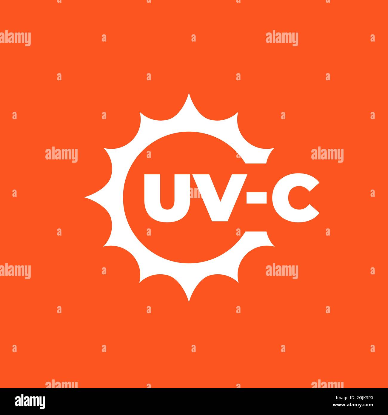 UV-C light, uv disinfection icon, vector art Stock Vector Image & Art - Alamy