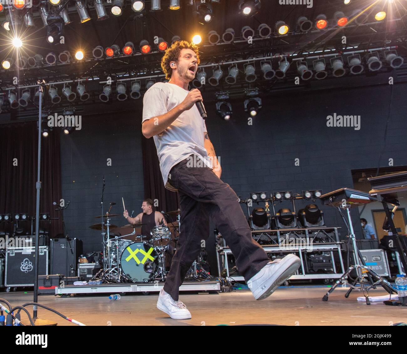 Grandson (Jordan Edward Benjamin) during the Summerfest Music Festival ...