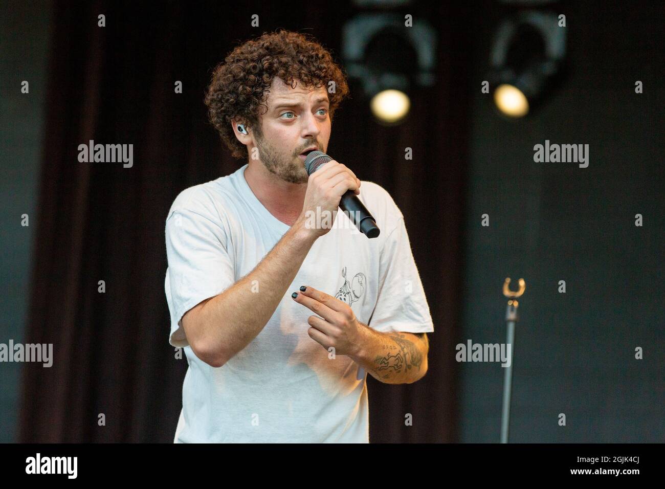 Grandson (Jordan Edward Benjamin) during the Summerfest Music Festival ...