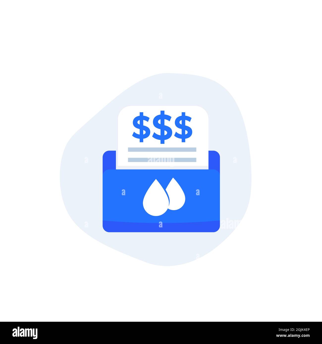 water utility bills icon, vector art Stock Vector Image & Art - Alamy