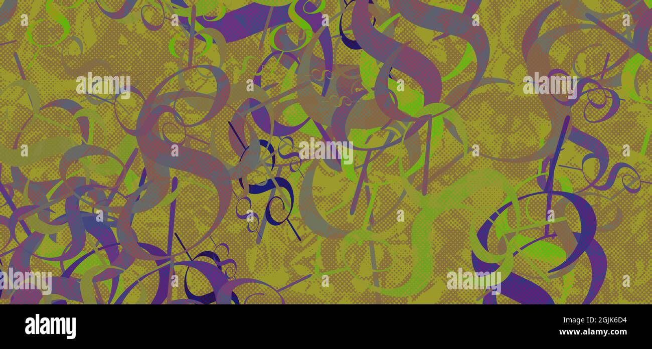 An abstract dollar sign grunge texture background image Stock Photo - Alamy