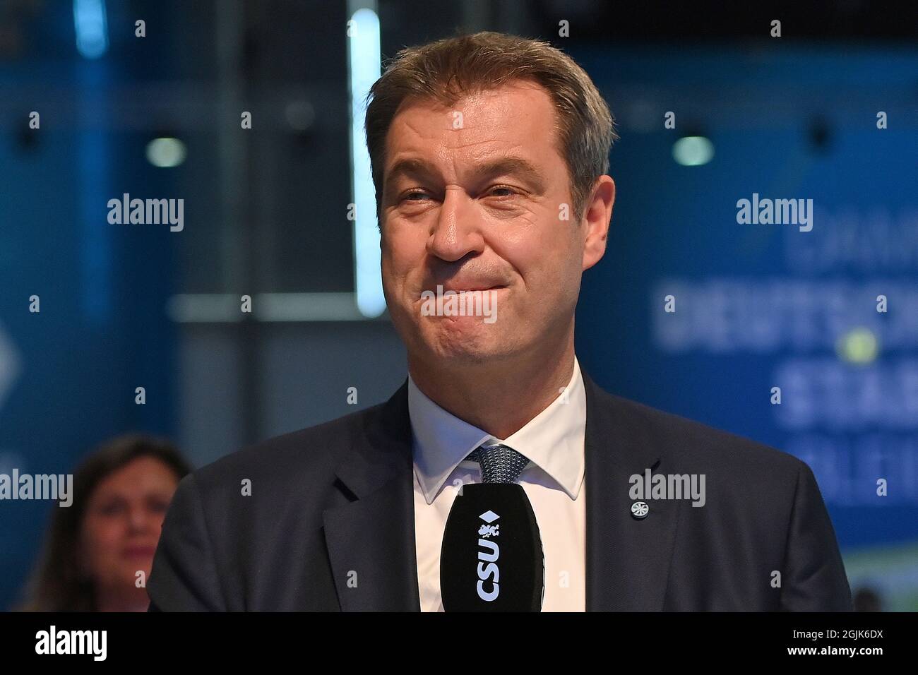 Markus SOEDER (Prime Minister Bavaria and CSU Chairman) after ...
