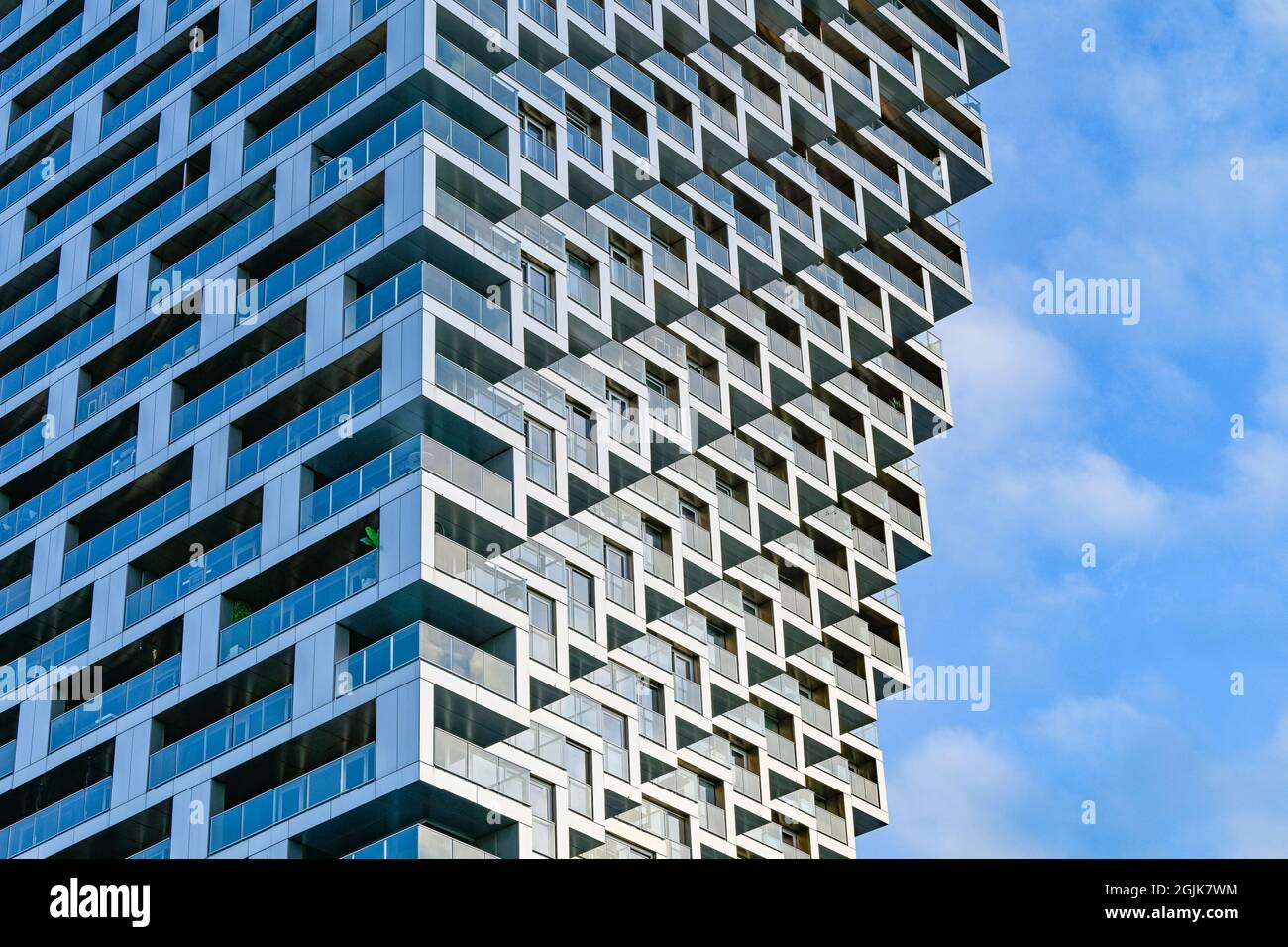 Modern architecture, Vancouver House building, Vancouver, British ...