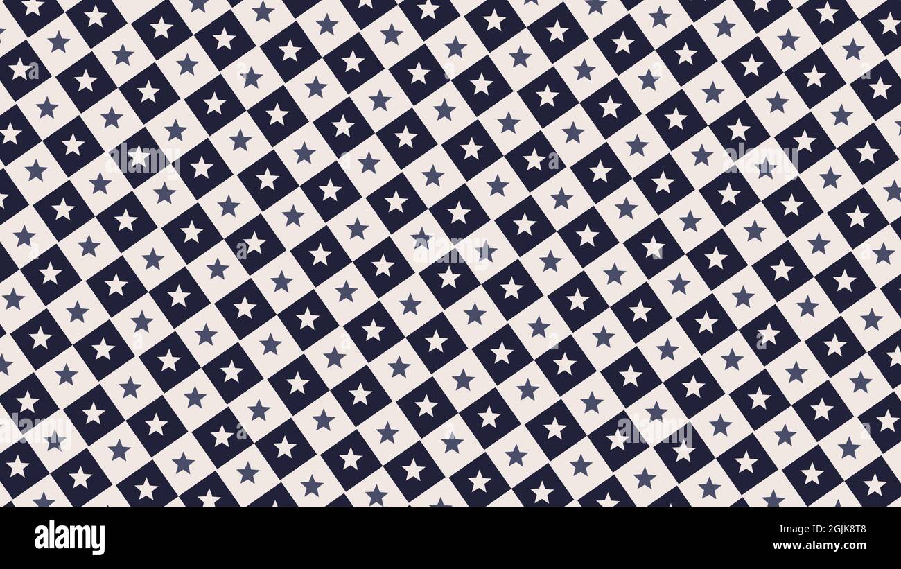 Squares and stars patterns wallpaper hi-res stock photography and ...