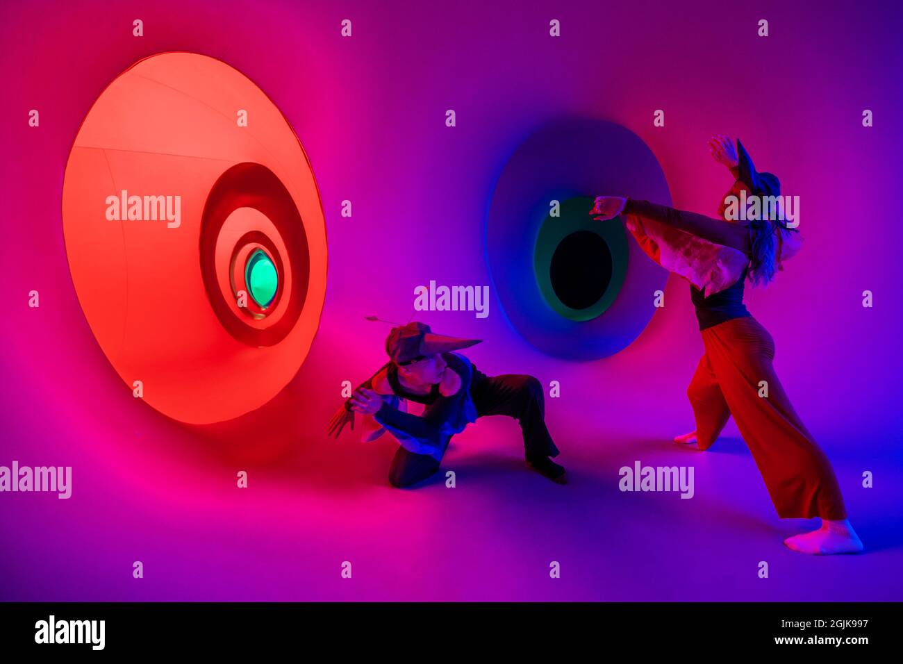 London, UK. 10th Sep, 2021. Colourscape! A revamped Festival Two ...