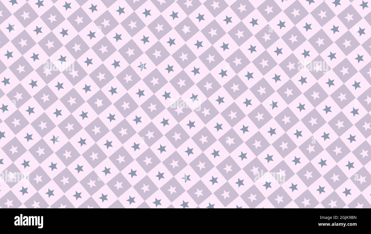 Squares and stars patterns wallpaper hi-res stock photography and ...