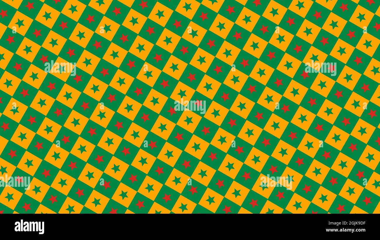 Abstract seamless pattern , Squares and Starts pattern, background ...