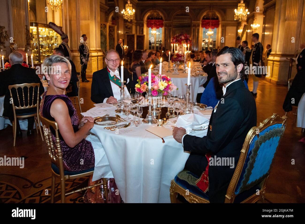 Stockholm, Sweden. 07th Sep, 2021. Anna Engelke, spokesperson for the ...