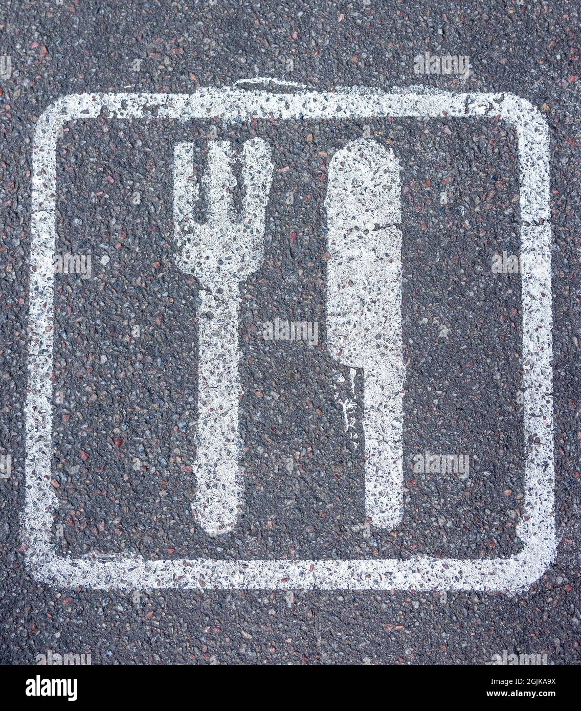 Food cafe restaurant bistro fast food add advertising sign drawn on ...