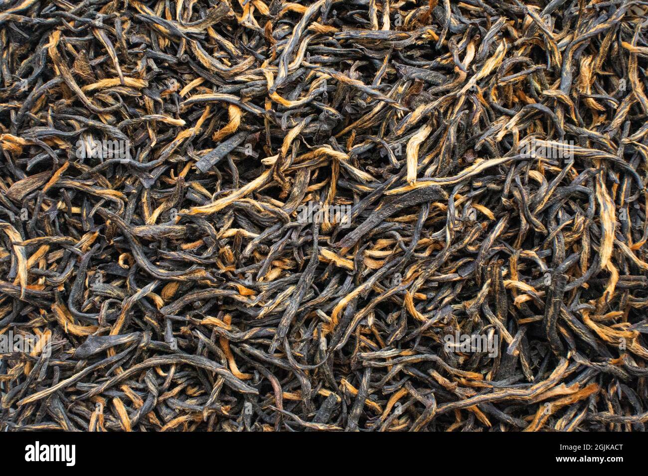 Red black tea cha dried leaves Chinese ceremony tea Stock Photo - Alamy