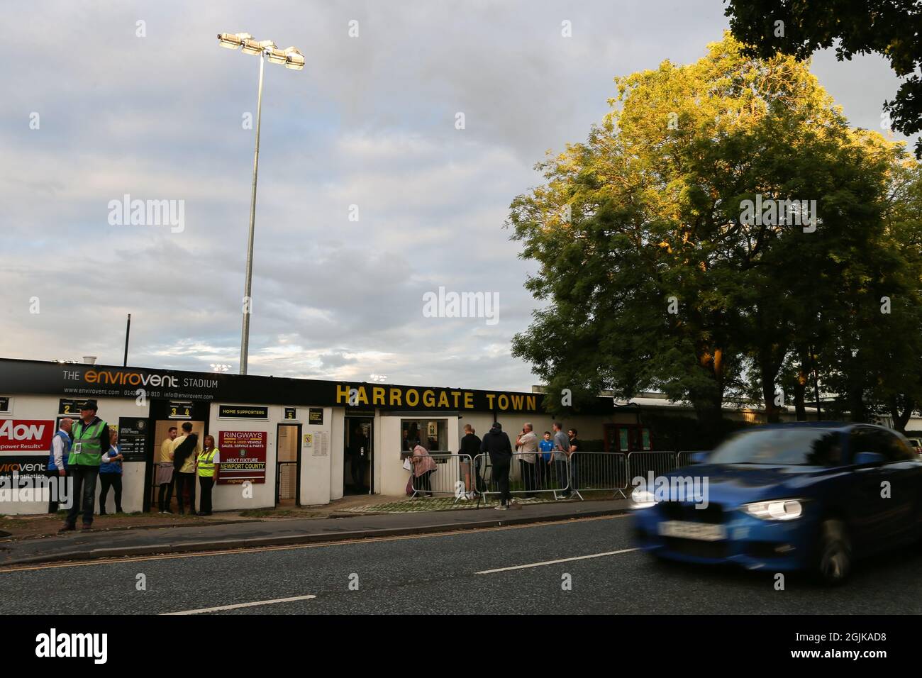 A general view outside the stadium before the Sky Bet League Two match ...