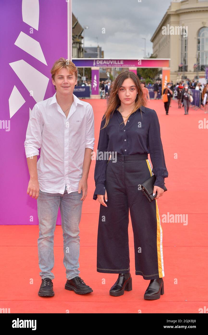 Deauville, France. 10th Sep, 2021. Felix Lefebvre, Capucine Valmary ...