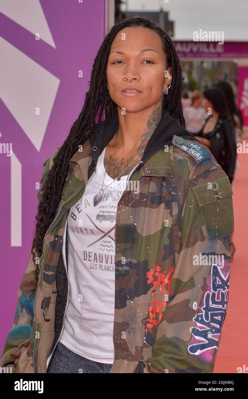 Deauville, France. 10th Sep, 2021. Kali Reis attending the screening of ...
