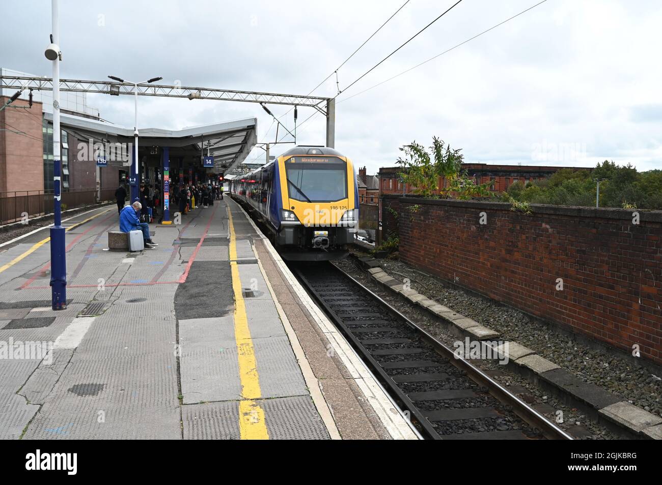 British Rail Class 195 Civity at Manchester Piccadilly station Stock ...
