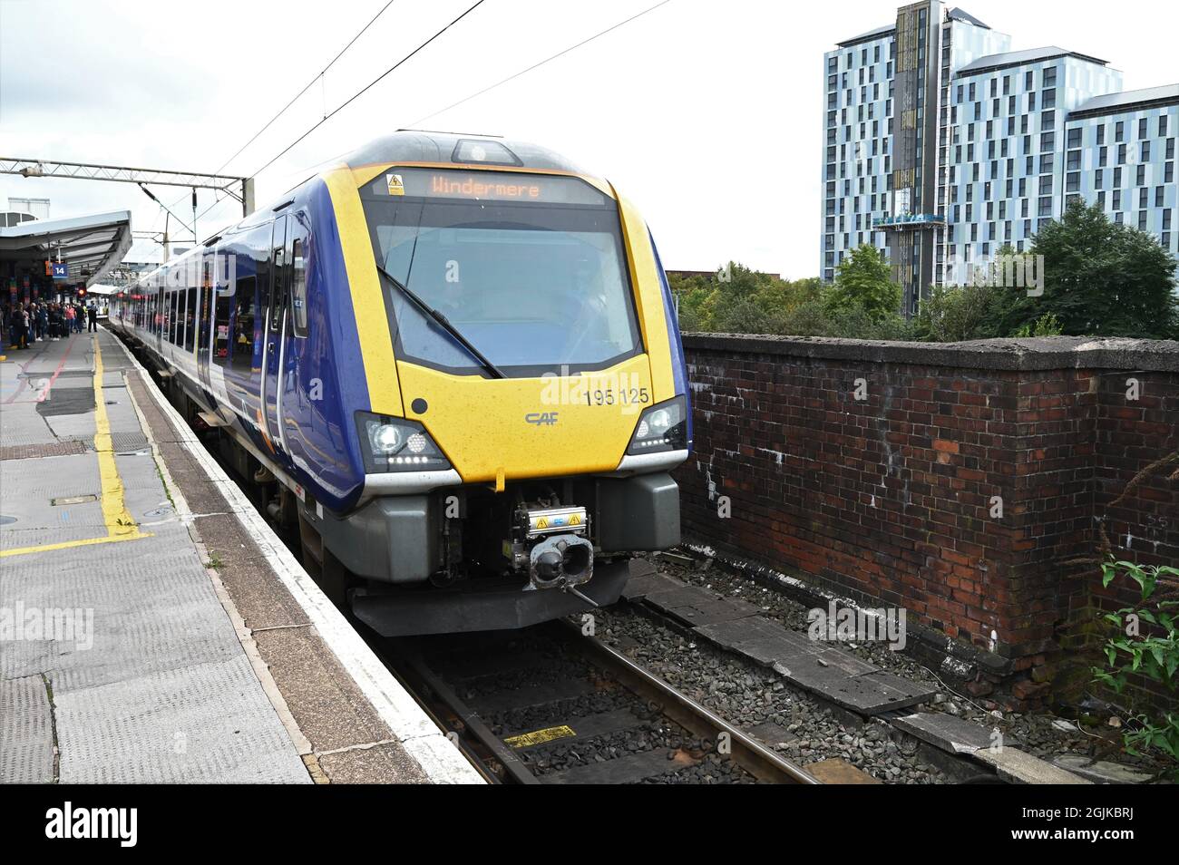 British Rail Class 195 Civity at Manchester Piccadilly station Stock ...