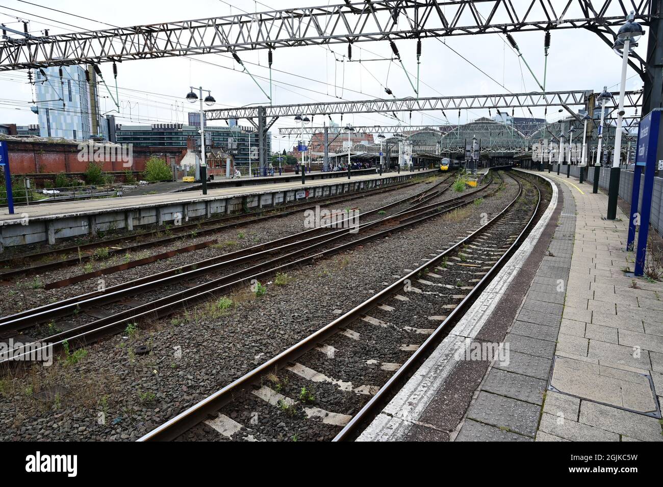 Overhead electric gantries hi-res stock photography and images - Alamy
