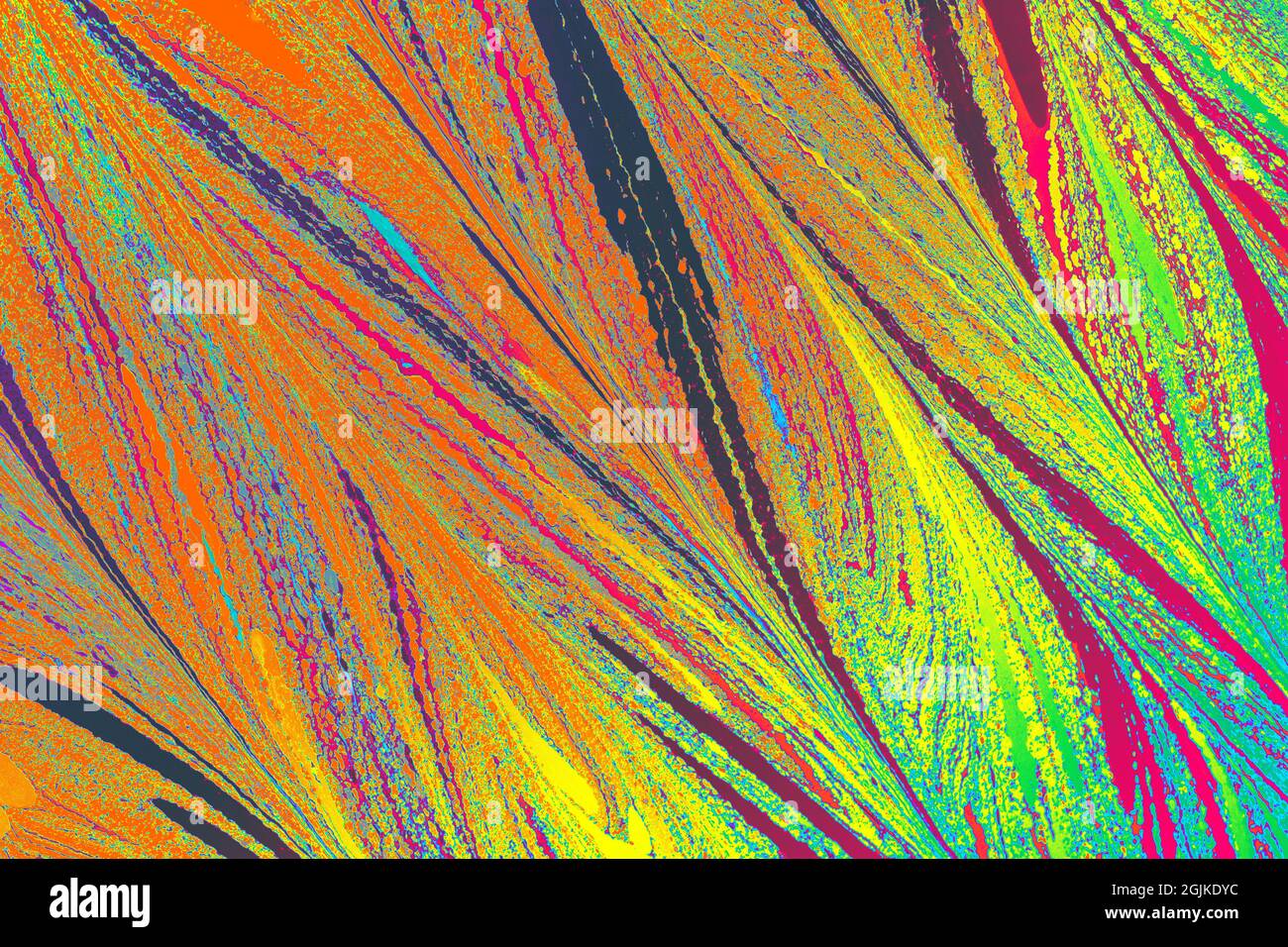 Illustration of a colorful paint-like texture Stock Photo - Alamy