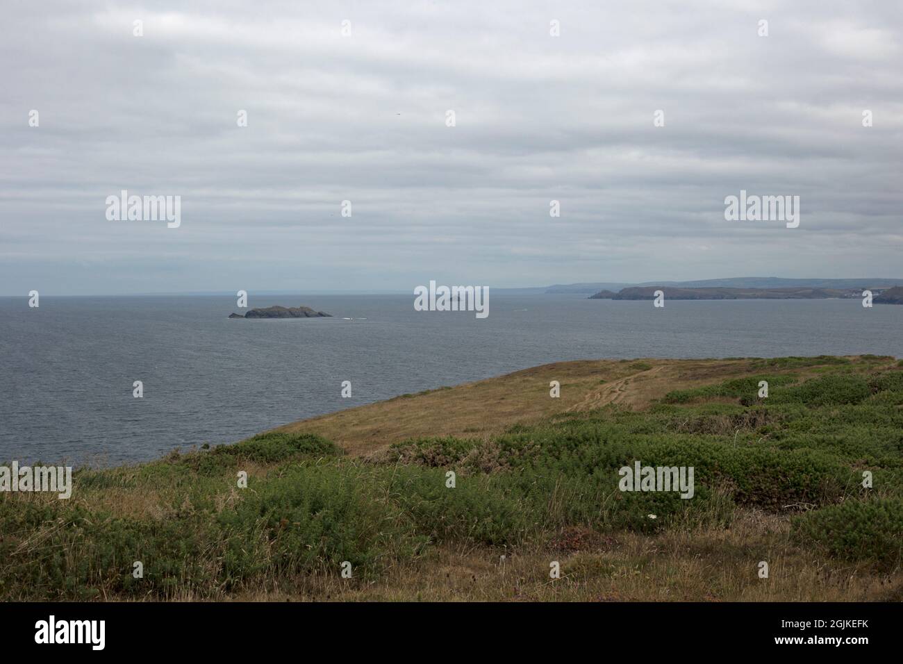 Beautiful Cornish coastal landscape Stock Photo - Alamy