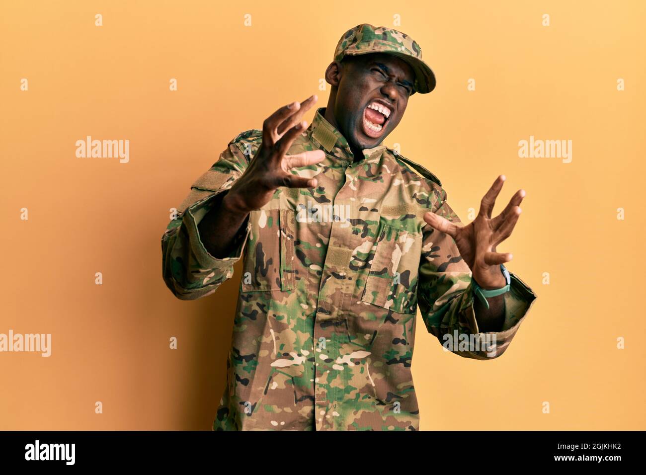 Army Commander Yelling