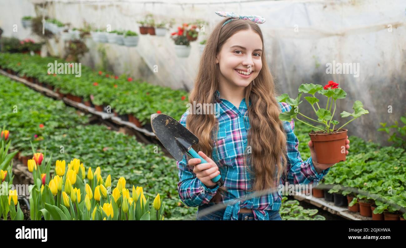 gardening tool. child gardener. flowers in garden. daily chores. flower ...