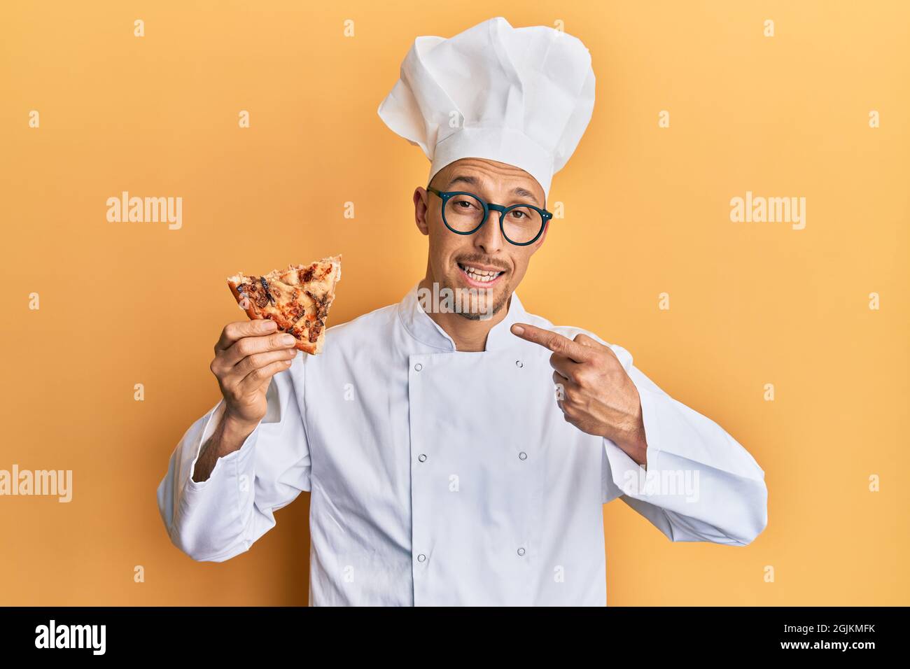Bald chef head hi-res stock photography and images - Alamy