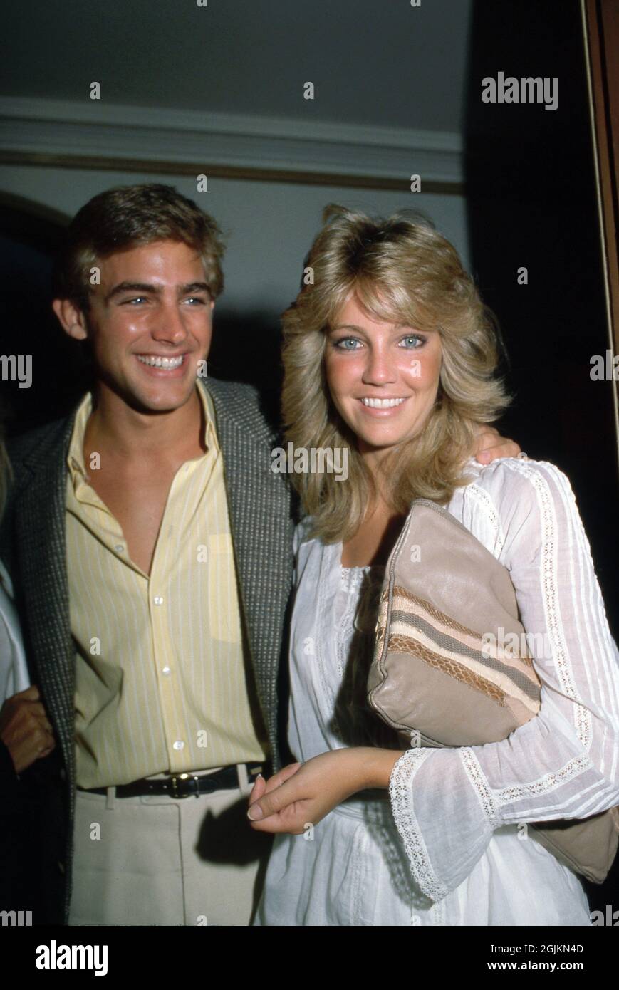 Heather Locklear and Grant Cramer Circa 1980's Credit: Ralph Dominguez ...