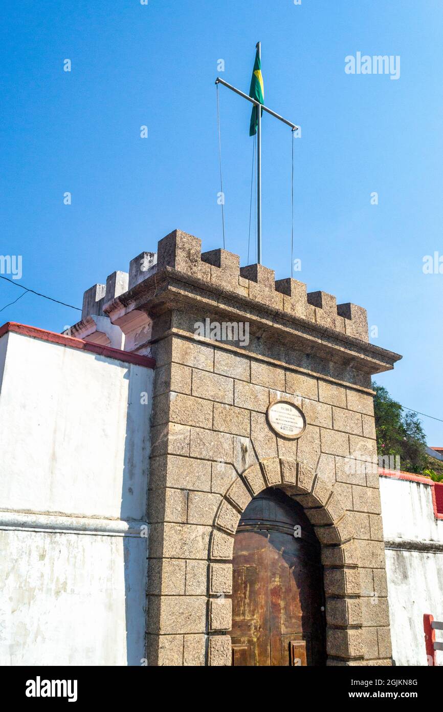 Exterior view of the 'Gragoata Fort' which is a heritage building in ...