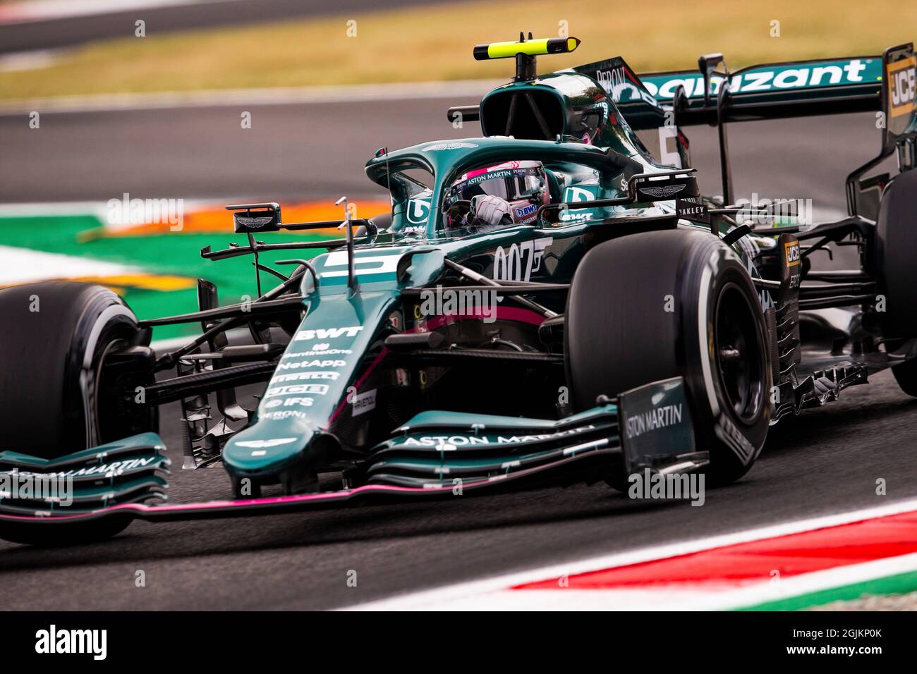 Monza, Italy. 10th Sep, 2021. # 5 Sebastian Vettel (GER, Aston Martin Cognizant F1 Team), F1 ...