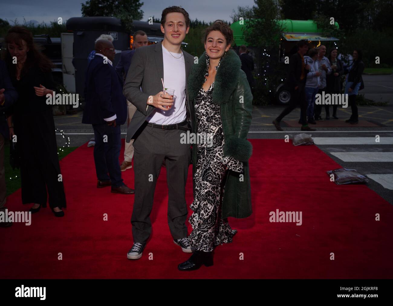 Ruby Ashbourne Serkis and Sonny Ashbourne Serkis arrives for the ...