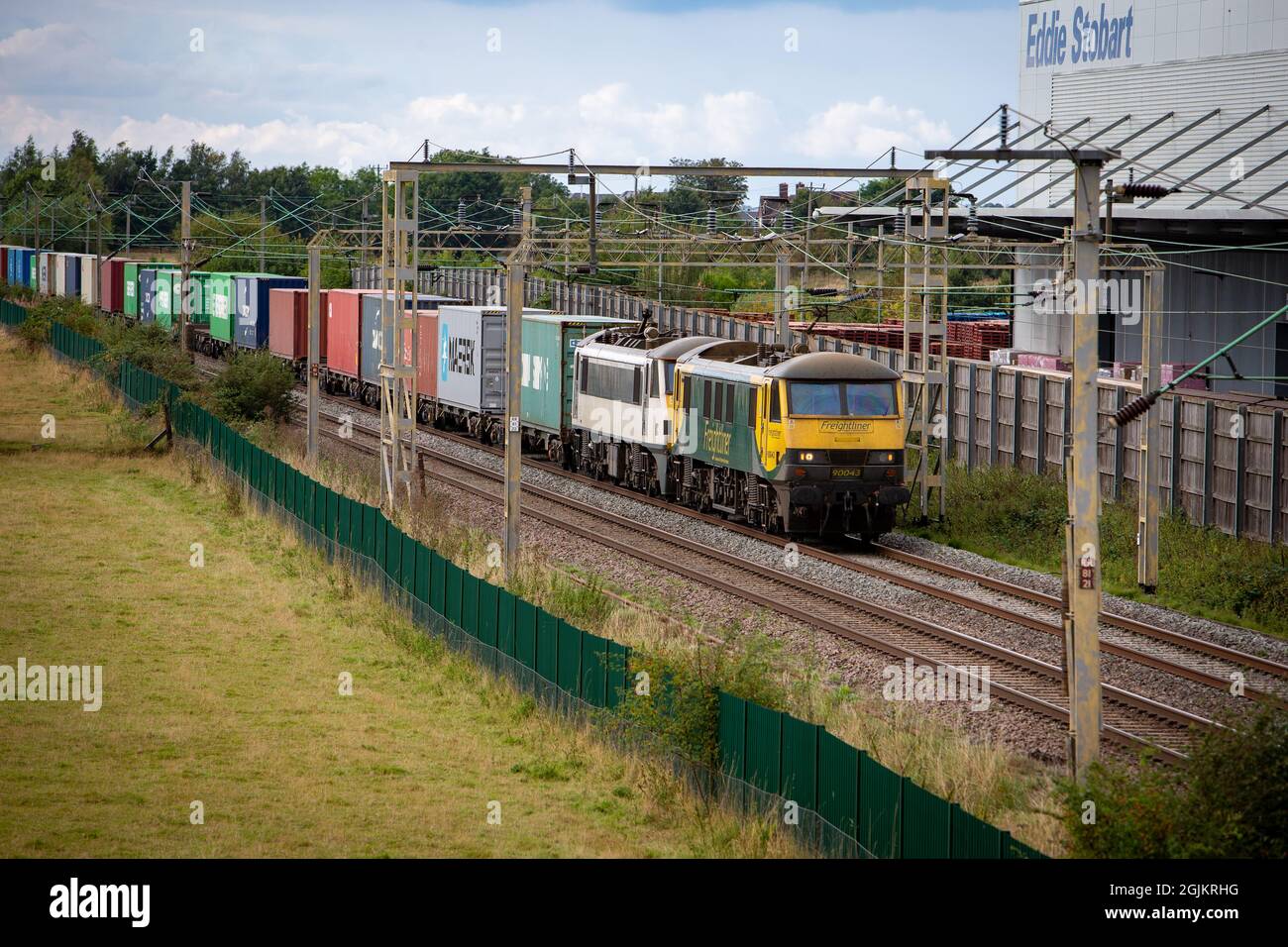 Freightliner Class 90's Stock Photo - Alamy