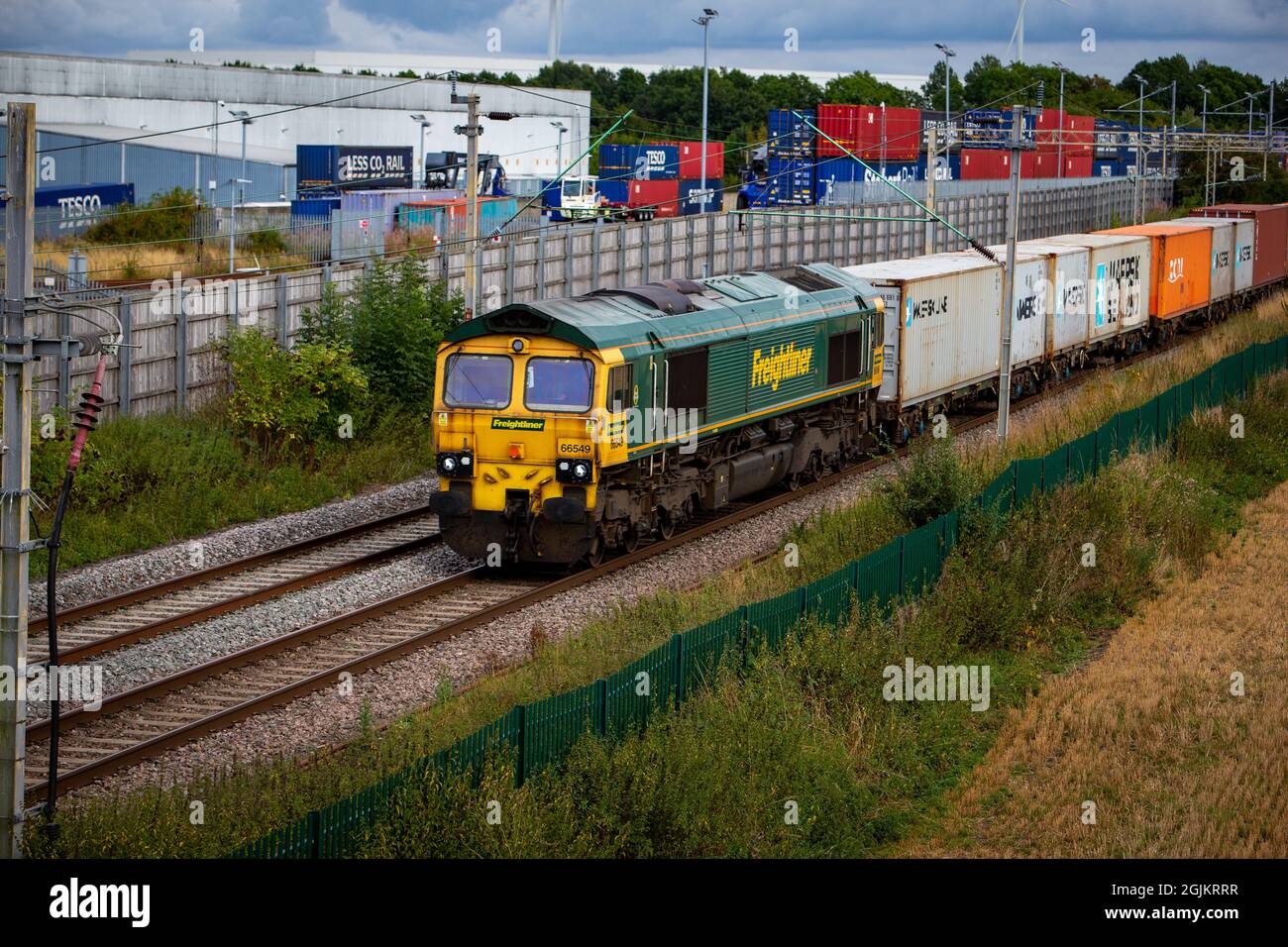 Freightliner Class 66 - 66549 Stock Photo - Alamy