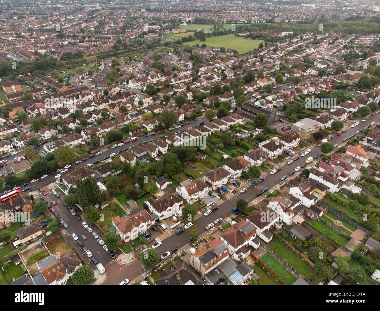 Brent london aerial hi-res stock photography and images - Alamy