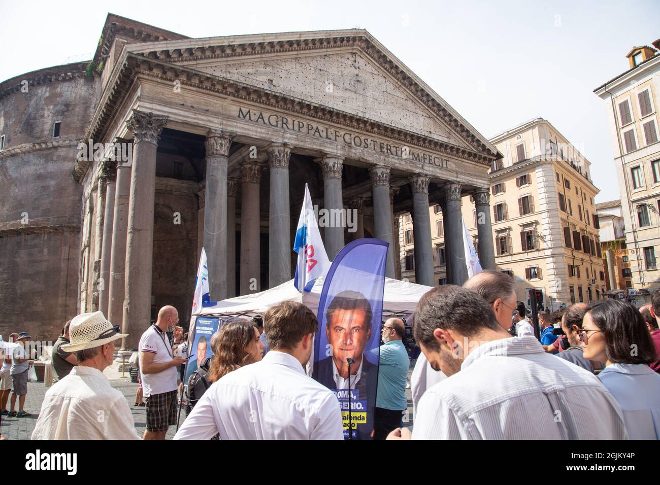 Presentation of candidates of "Più Europa" party to Capitoline Assembly ...