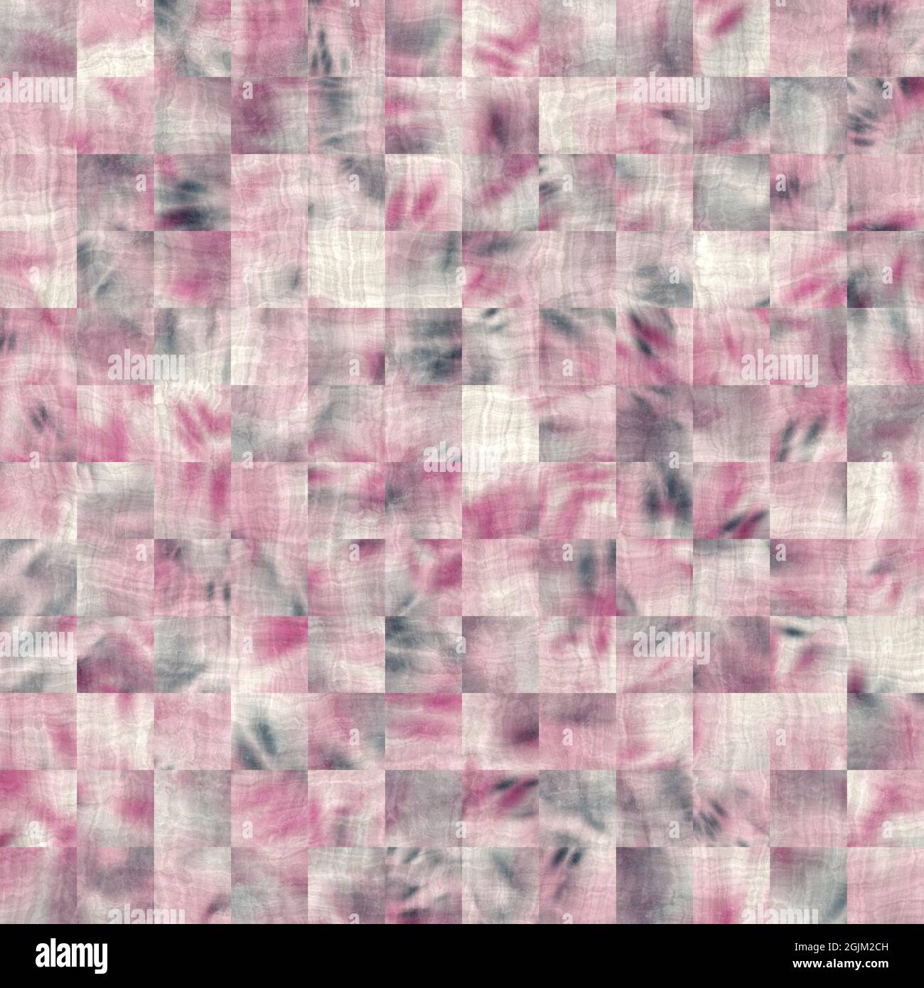 Seamless square tile faux wall mosaic pattern for surface design and ...