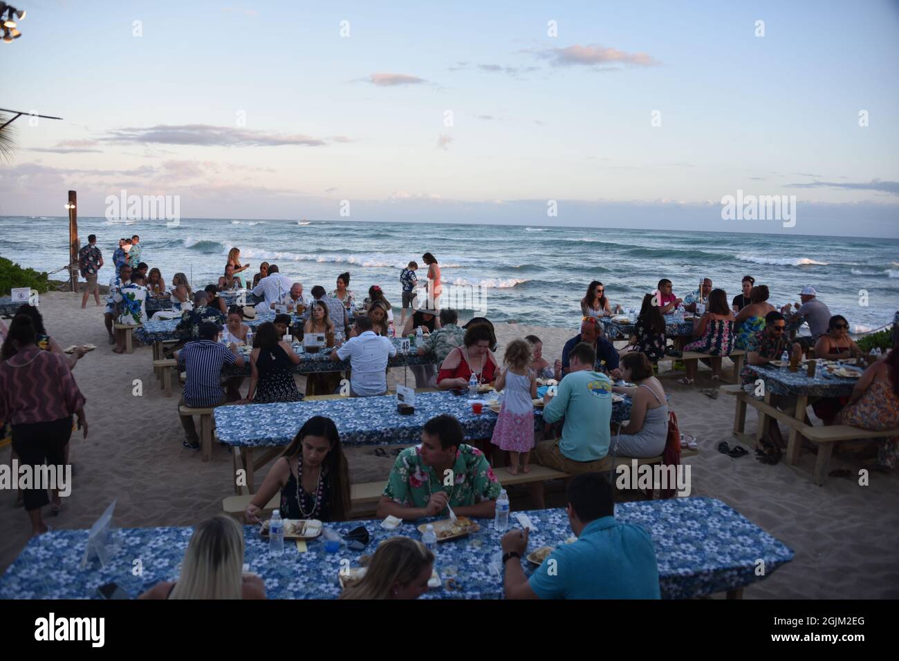 Oahu HI U.S.A. 6/6/2021. Germaine’s Luau. Fine Polynesian dining ...