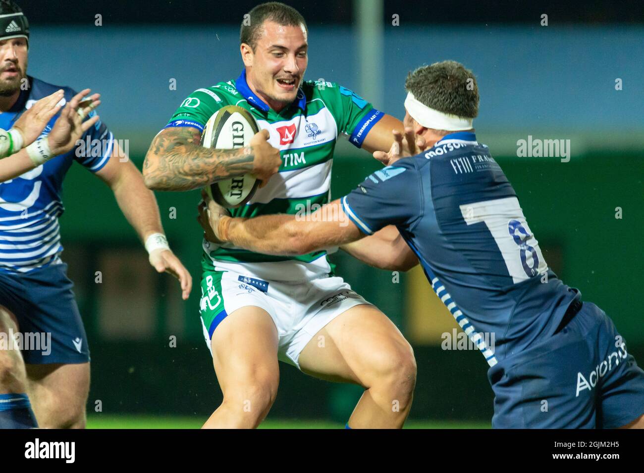 Monigo stadium, Treviso, Italy, September 10, 2021, Marco Zanon ...