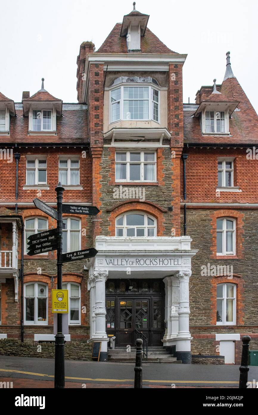 Lynton & Lynmouth, a coastal victorian resort on the North Devon coast ...