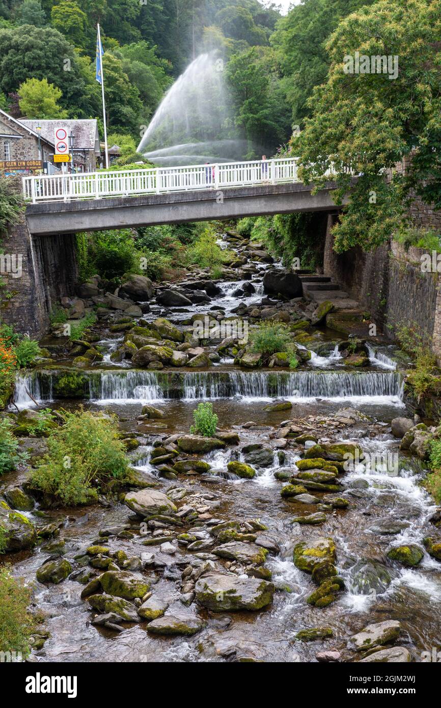 Lynton & Lynmouth, a coastal victorian resort on the North Devon coast ...