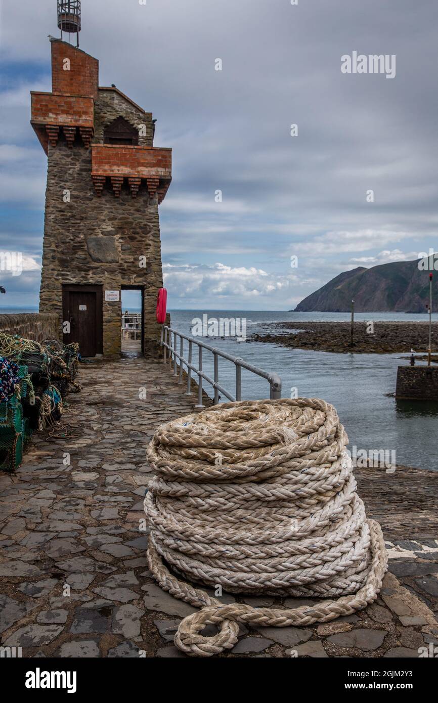 Lynton & Lynmouth, a coastal victorian resort on the North Devon coast ...