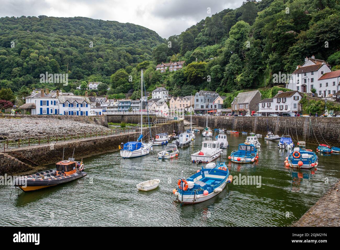 Lynton & Lynmouth, a coastal victorian resort on the North Devon coast ...