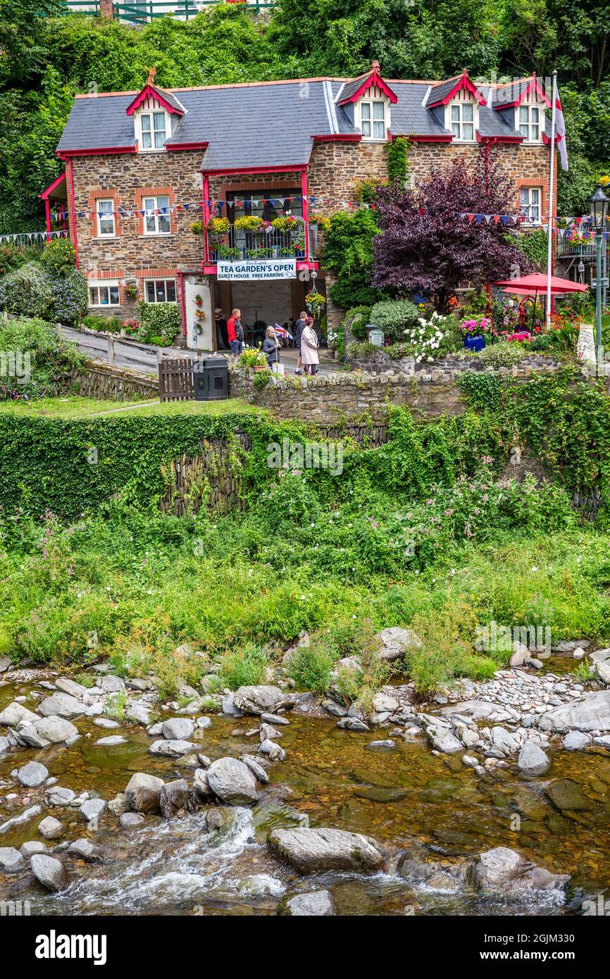 Lynton & Lynmouth, a coastal victorian resort on the North Devon coast ...